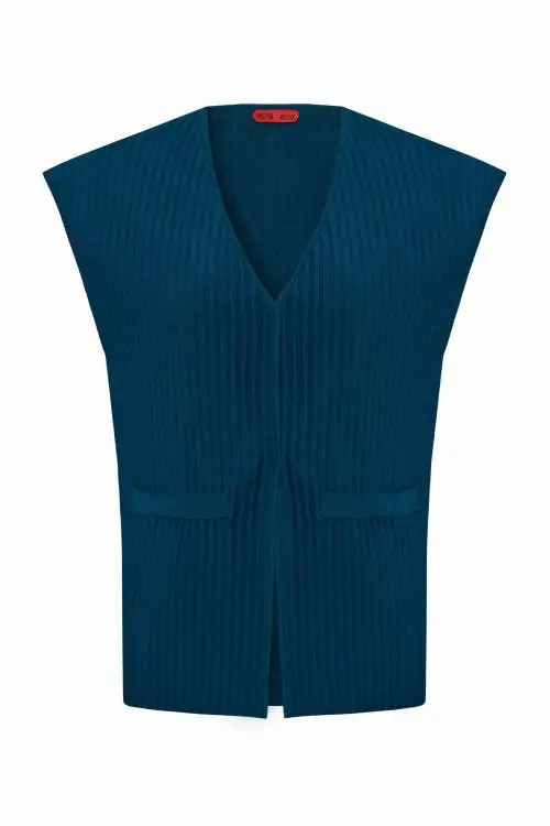 PCFG Knitted Vest - Blue