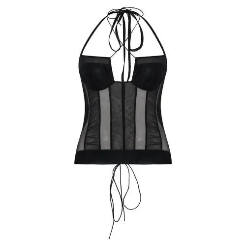 PCFG Tulle Top - Black