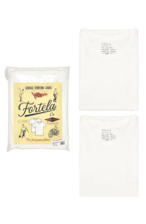 FORTELA Japtpk Tubular Pocket Double-pack T-shirt