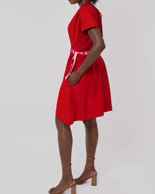 HAVELI Amma Poplin Ribbon Dress