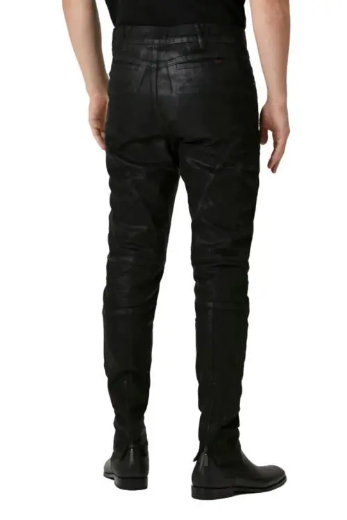 PCFG Pure Cotton Shiny Coated Denim Pants