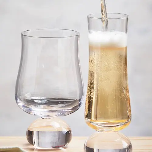 TAG Olivia Heavy Bottom Champagne Flute Glass Drinkware