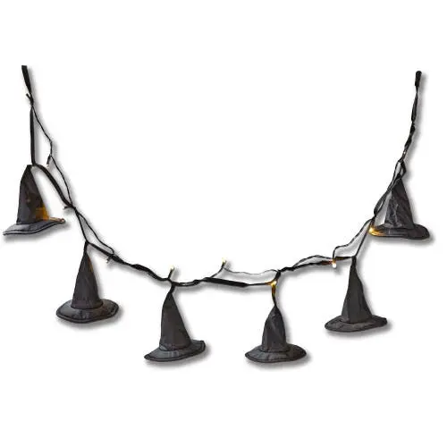 TAG Witch Hat Led String Lightshalloween Indoor Decor