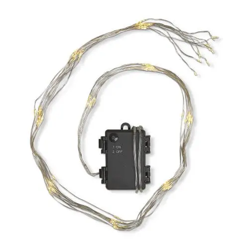TAG Fairy Cluster Led String Lightsindoor Decor - White