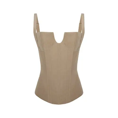 PCFG Corset Top - Beige