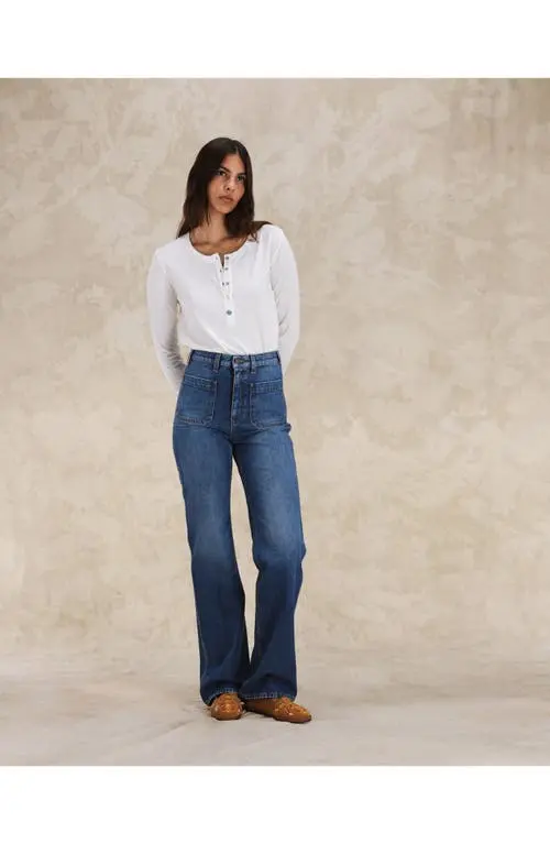 FORTELA Jane Bootcut Jeans - Blue