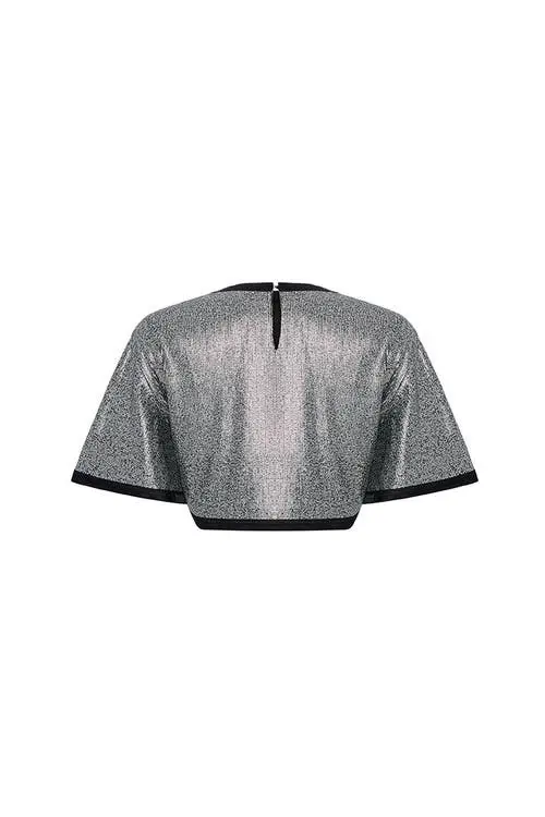 PCFG Sequin Cropped Top