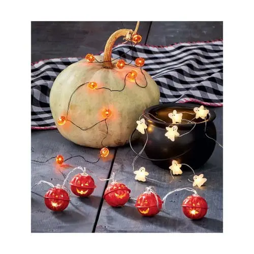 TAG Jack-o-lantern Led String Lights For Halloween Decor