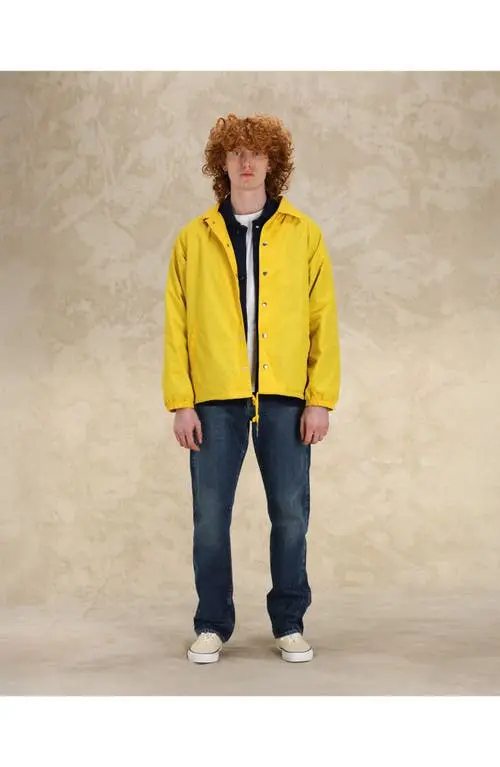 FORTELA Coach Nylon Jacket - Yellow