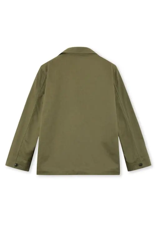 FORTELA Solomonf Cotton Padded Overshirt - Green