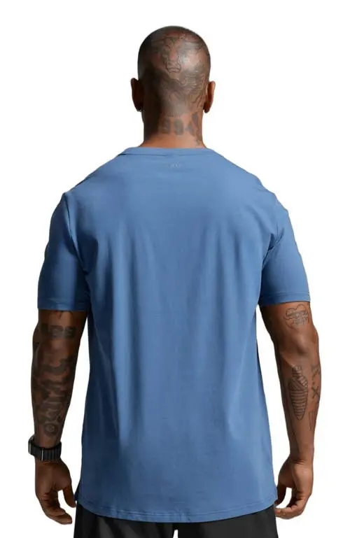 2xu Motion Cotton Flex Tee - Indigo/indigo