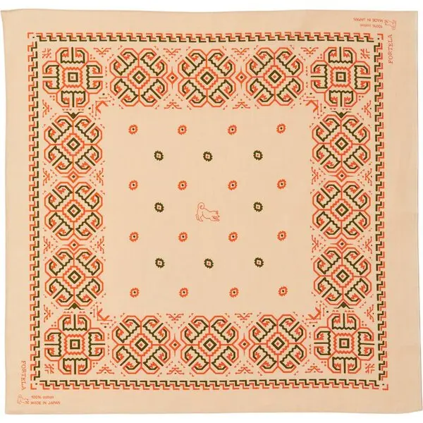 FORTELA Nautical Modse Bandana - Off White