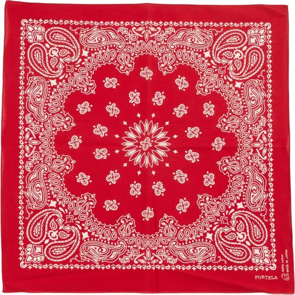 FORTELA Nautical Modse Bandana - Red
