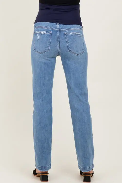 PINKBLUSH Mid-rise Maternity Jeans
