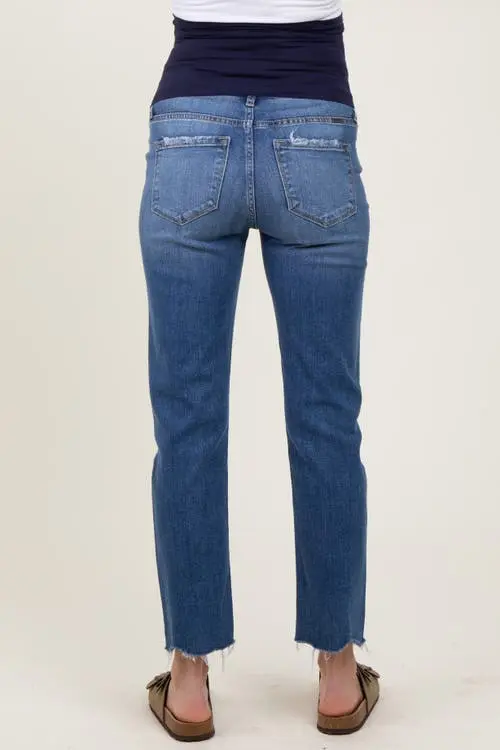 PINKBLUSH Slim Straight Maternity Jeans