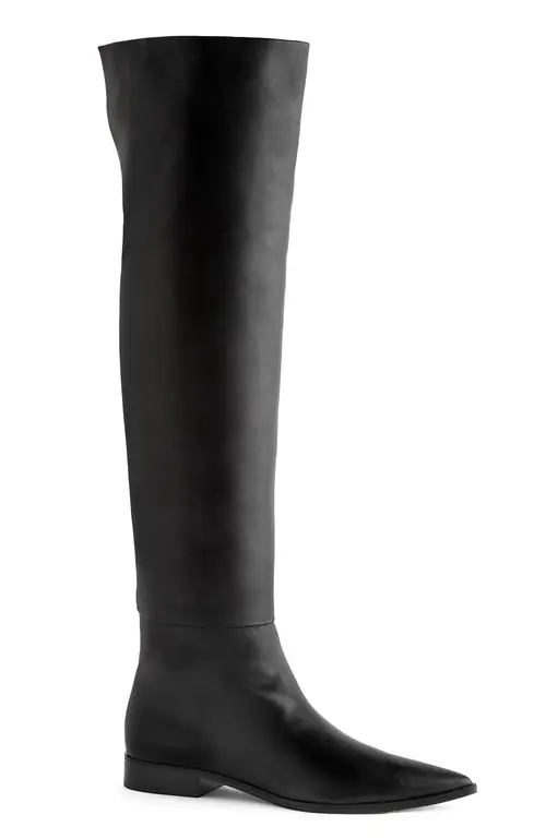 NEIL J. RODGERS Bella Over-the-knee Boots - Black Nappa