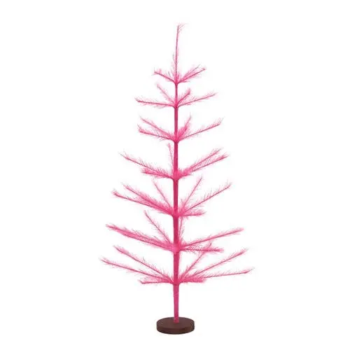 CAROL & FRANK 36" X 10" Pampas Tree Figurines - Pink