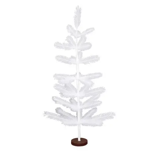 CAROL & FRANK 36" X 10" Pampas Tree Figurines - White