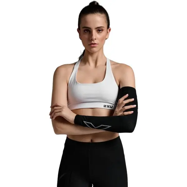 2xu Flex Compression Arm Sleeve - Black/grey
