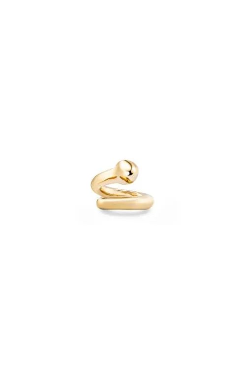 UNODE50 Nail Swivel Ring - Gold