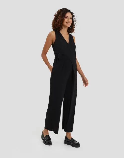 NOM MATERNITY Ines Maternity & Nursing Full Length Jumpsuit