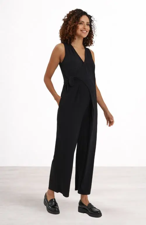 NOM MATERNITY Ines Maternity & Nursing Full Length Jumpsuit
