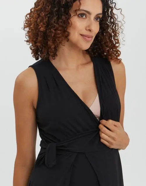 NOM MATERNITY Ines Maternity & Nursing Full Length Jumpsuit