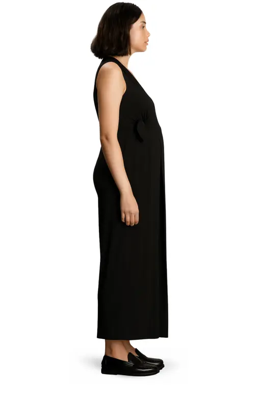 NOM MATERNITY Ines Maternity & Nursing Full Length Jumpsuit