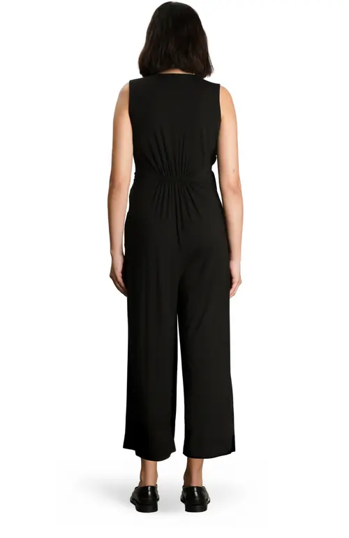 NOM MATERNITY Ines Maternity & Nursing Full Length Jumpsuit