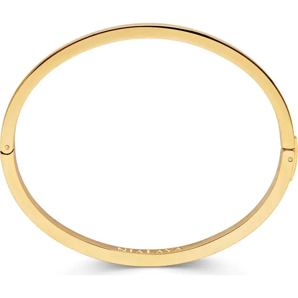 NIALAYA JEWELRY Simplicity Bangle - Gold