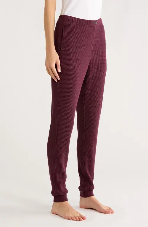 Lunya Waffle Soft Joggers - Vint Merlot