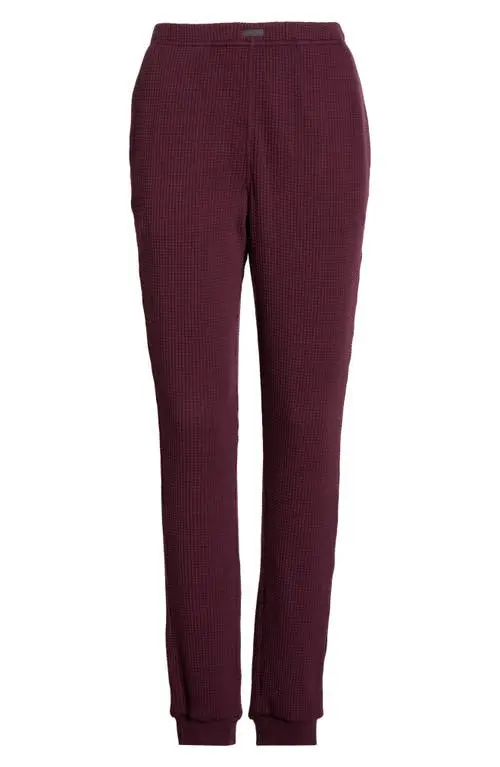 Lunya Waffle Soft Joggers - Vint Merlot