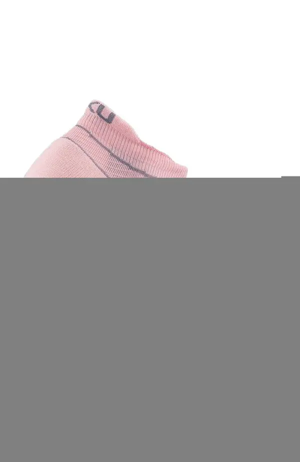 2xu Vectr Cushion No Show Socks - Dusty Pink/grey
