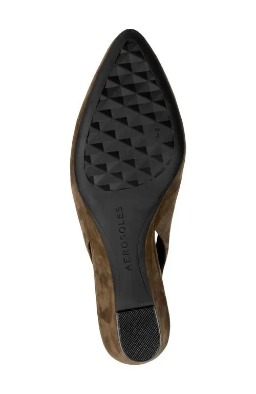 Aerosoles Carmenza Slingback Wedge Pumps - Fango