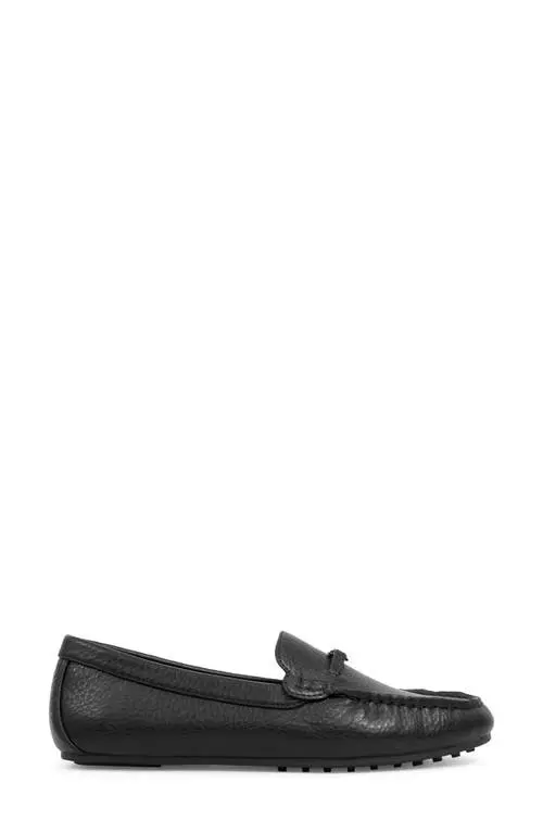 Aerosoles Drita Bit Loafer - Black Faux Leather