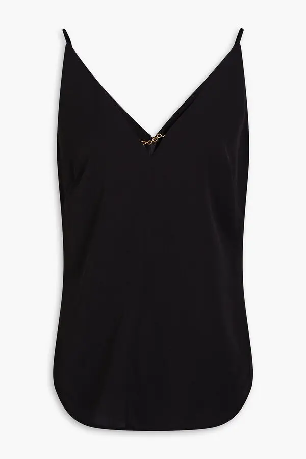 Zimmermann Chain-embellished Twill Top