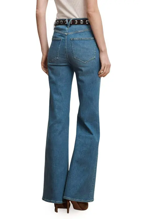 Veronica Beard Joplin Wide Leg Jeans