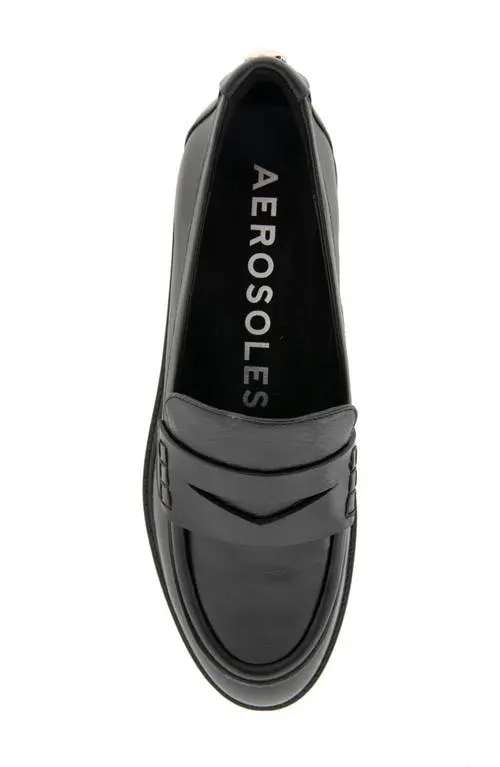 Aerosoles Leather Penny Loafer