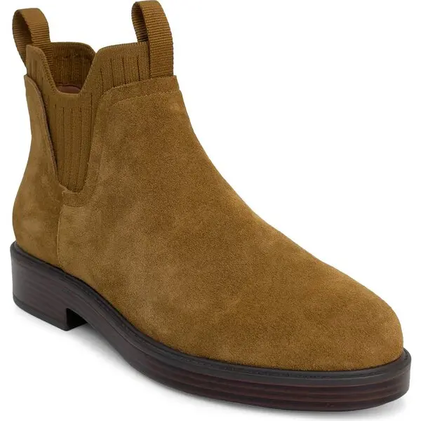 Aerosoles Pressly Chelsea Boot - Tobacco Suede