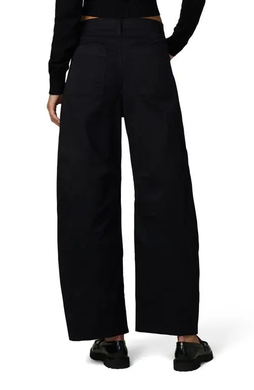 Joe's Jeans High-waist Barrel Twill Pants - Black
