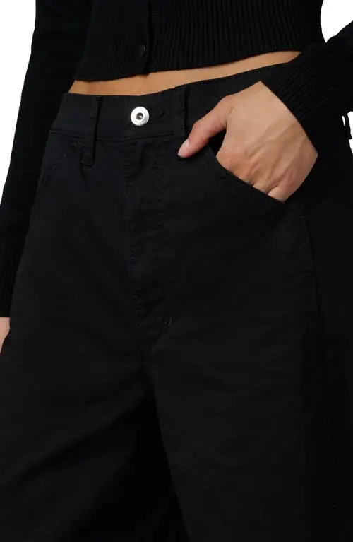 Joe's Jeans High-waist Barrel Twill Pants - Black