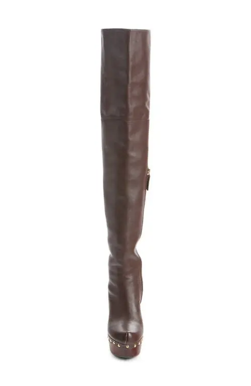 Chloé Lola Platform Over-the-knee Boots - Brown