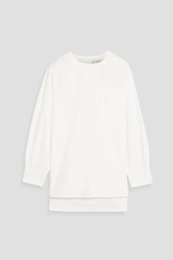 Max Mara Emanuel Cotton-poplin Top