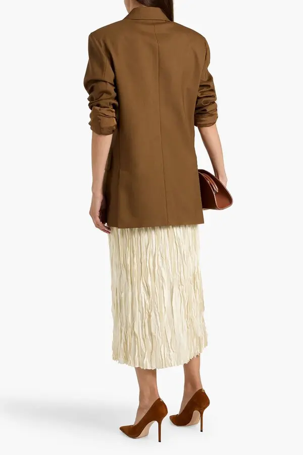 Max Mara Palanca Double-breasted Blazer - Light Brown