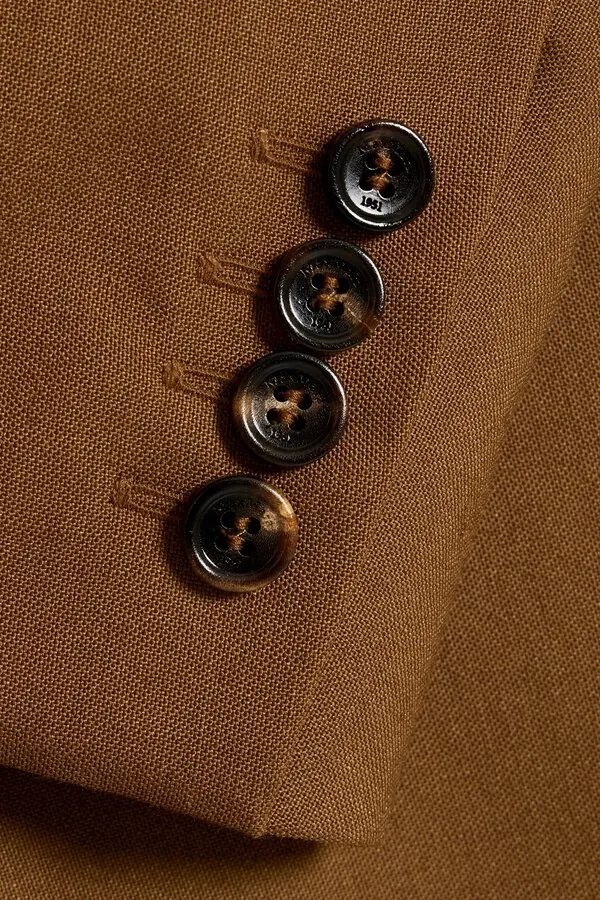 Max Mara Palanca Double-breasted Blazer - Light Brown