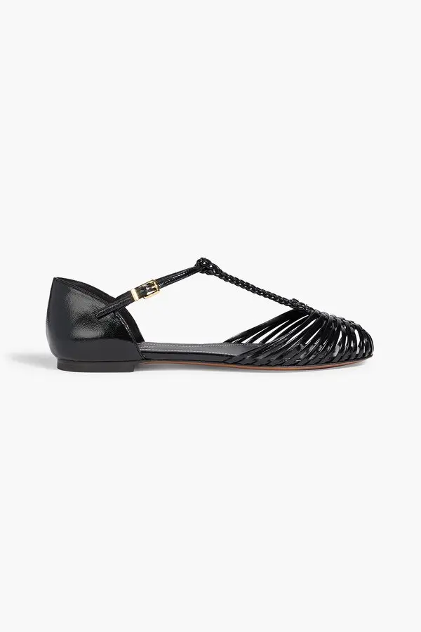 Zimmermann Leather Ballet Flats - Black