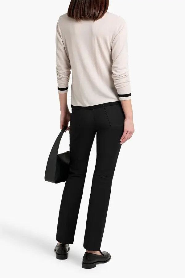 Max Mara Tabarin Bootcut Twill Pants