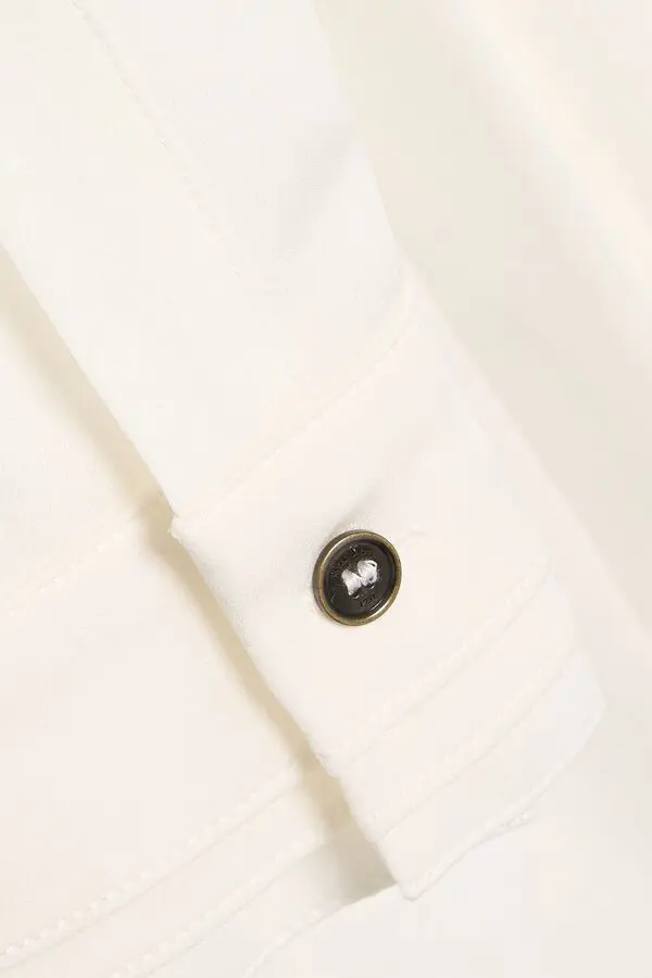 Max Mara Norel Silk Crepe De Chine Shirt