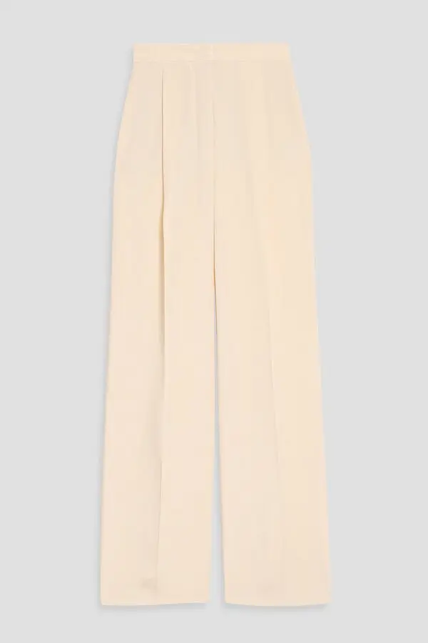 Max Mara Klaus Silk-satin Pants