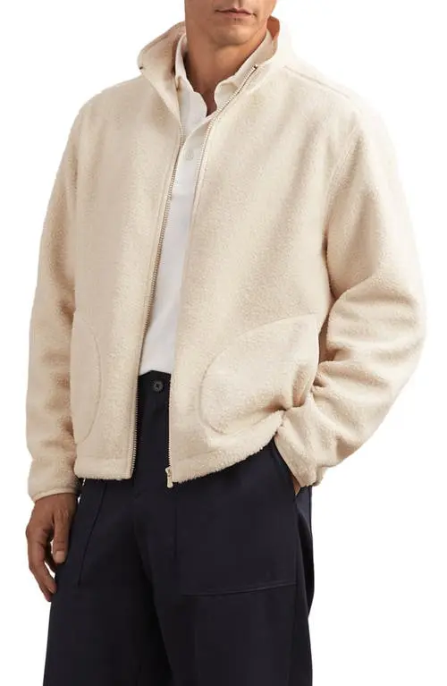 REISS Toscana High-pile Fleece Jacket